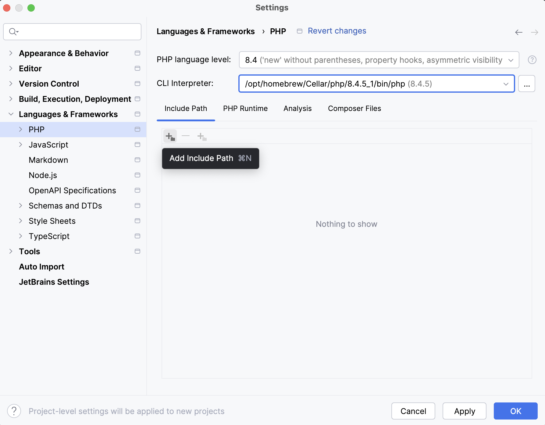 Configure include paths | PhpStorm Documentation