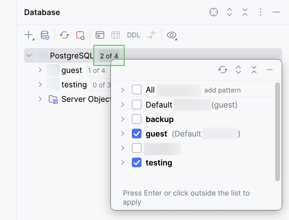 Database tool window | IntelliJ IDEA Documentation