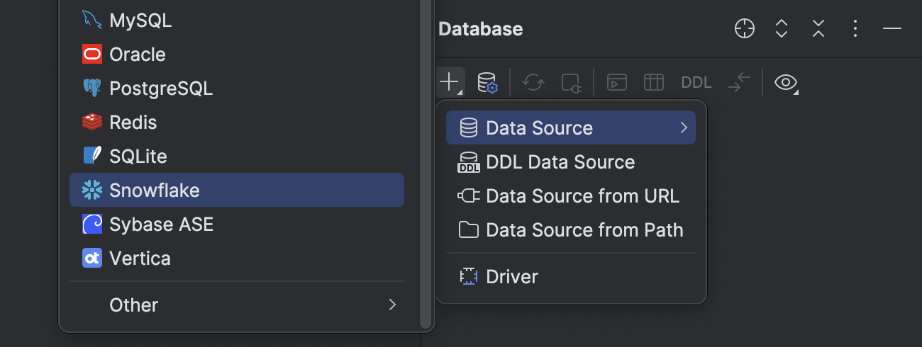 Create a Snowflake data source with key pair authentication | GoLand Documentation