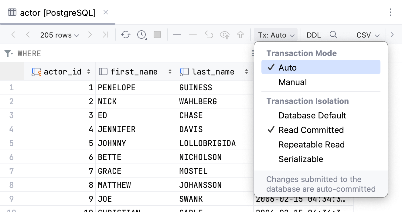 Configure connection | DataGrip Documentation