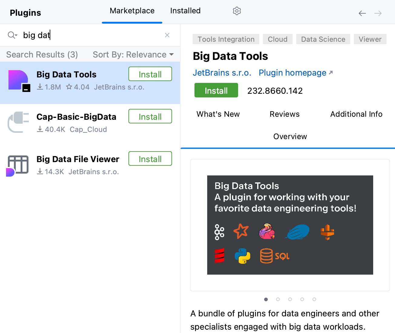 Plugins | DataGrip Documentation