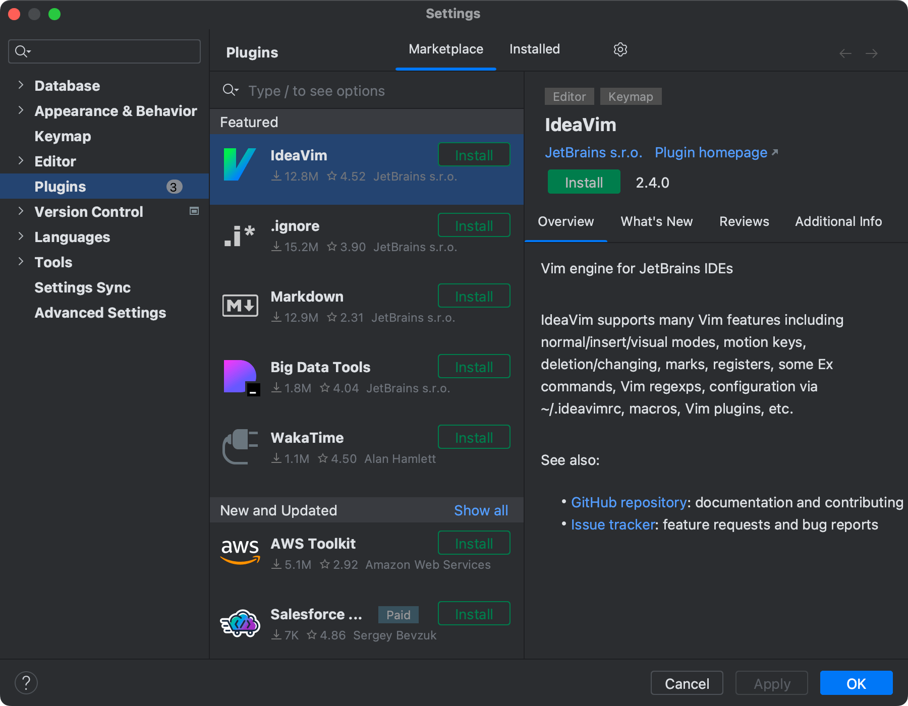 Plugins | DataGrip Documentation