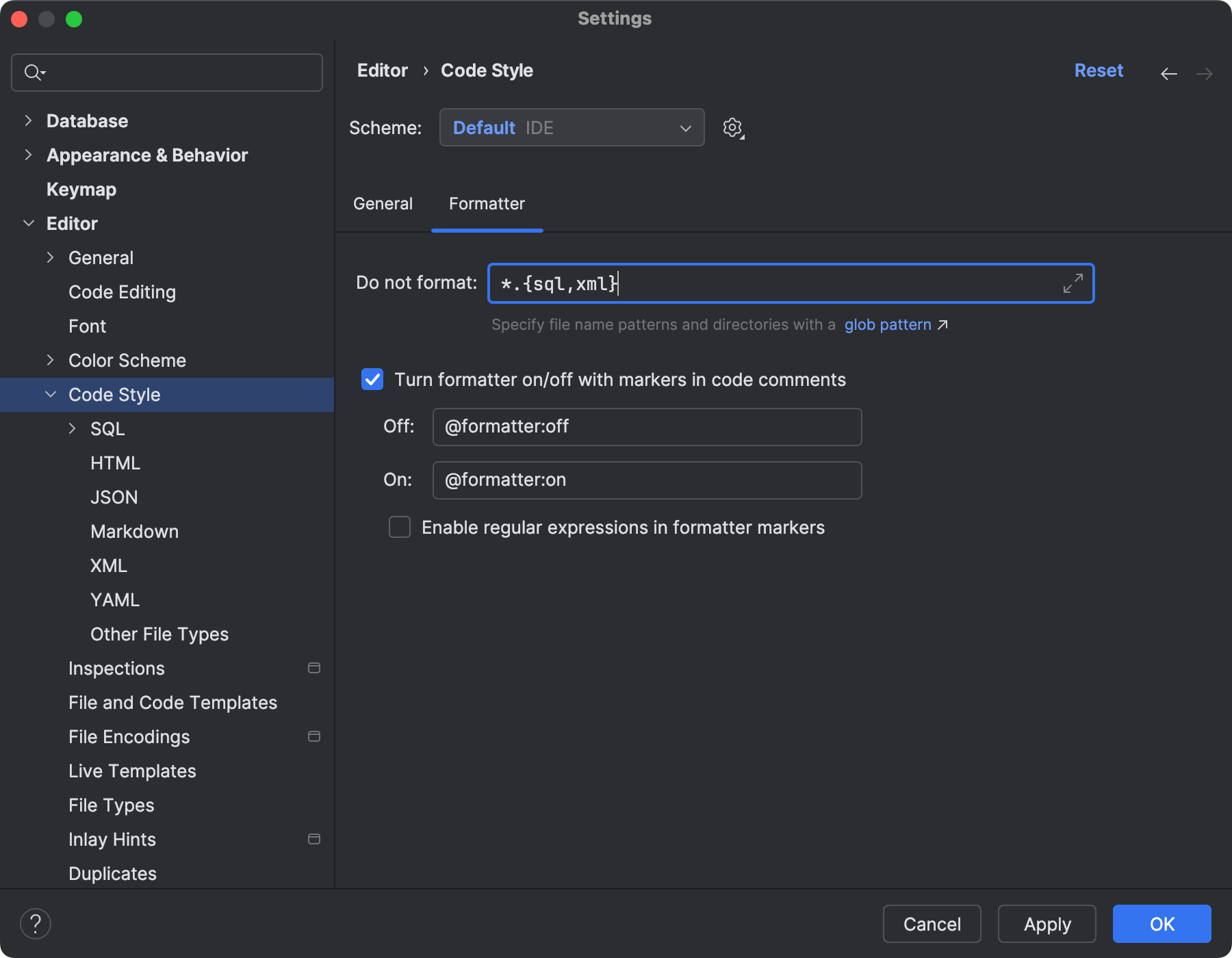 Reformat And Rearrange Code Datagrip Documentation