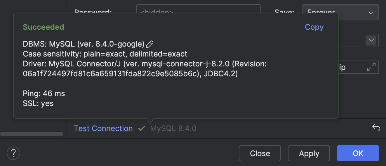 数据库功能快速入门 | WebStorm 文档