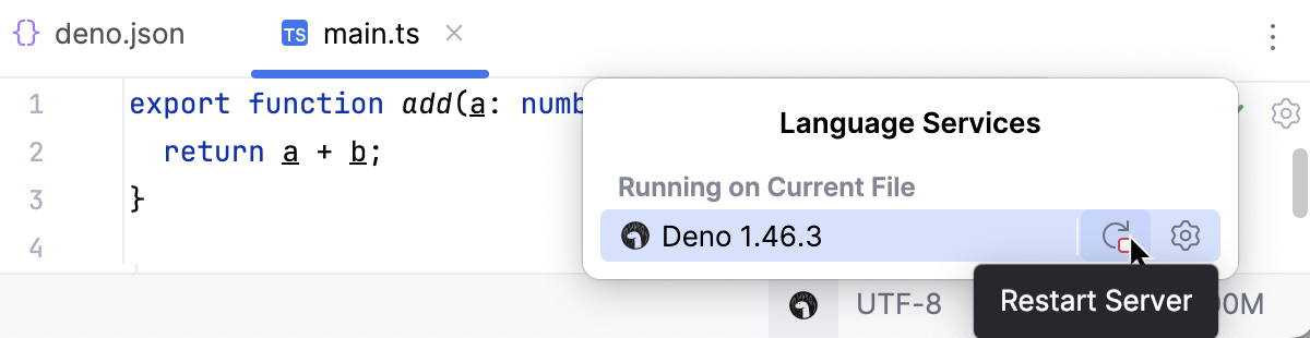 Deno | WebStorm 文档