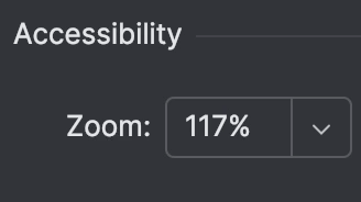 IDE zoom level | PyCharm Documentation