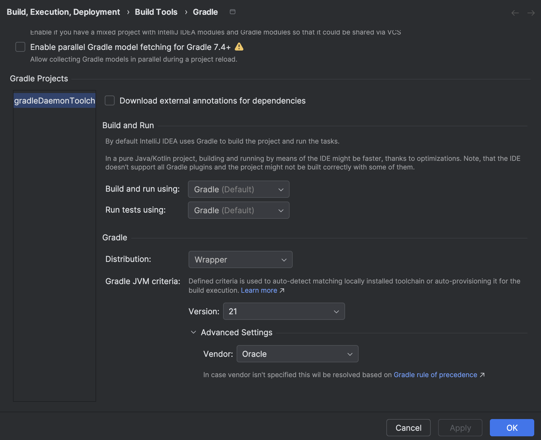 Gradle | IntelliJ IDEA Documentation