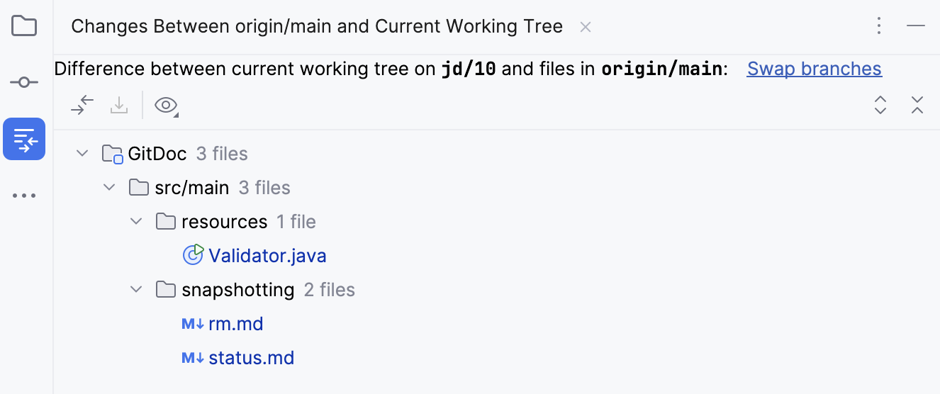 Manage Git branches | IntelliJ IDEA Documentation