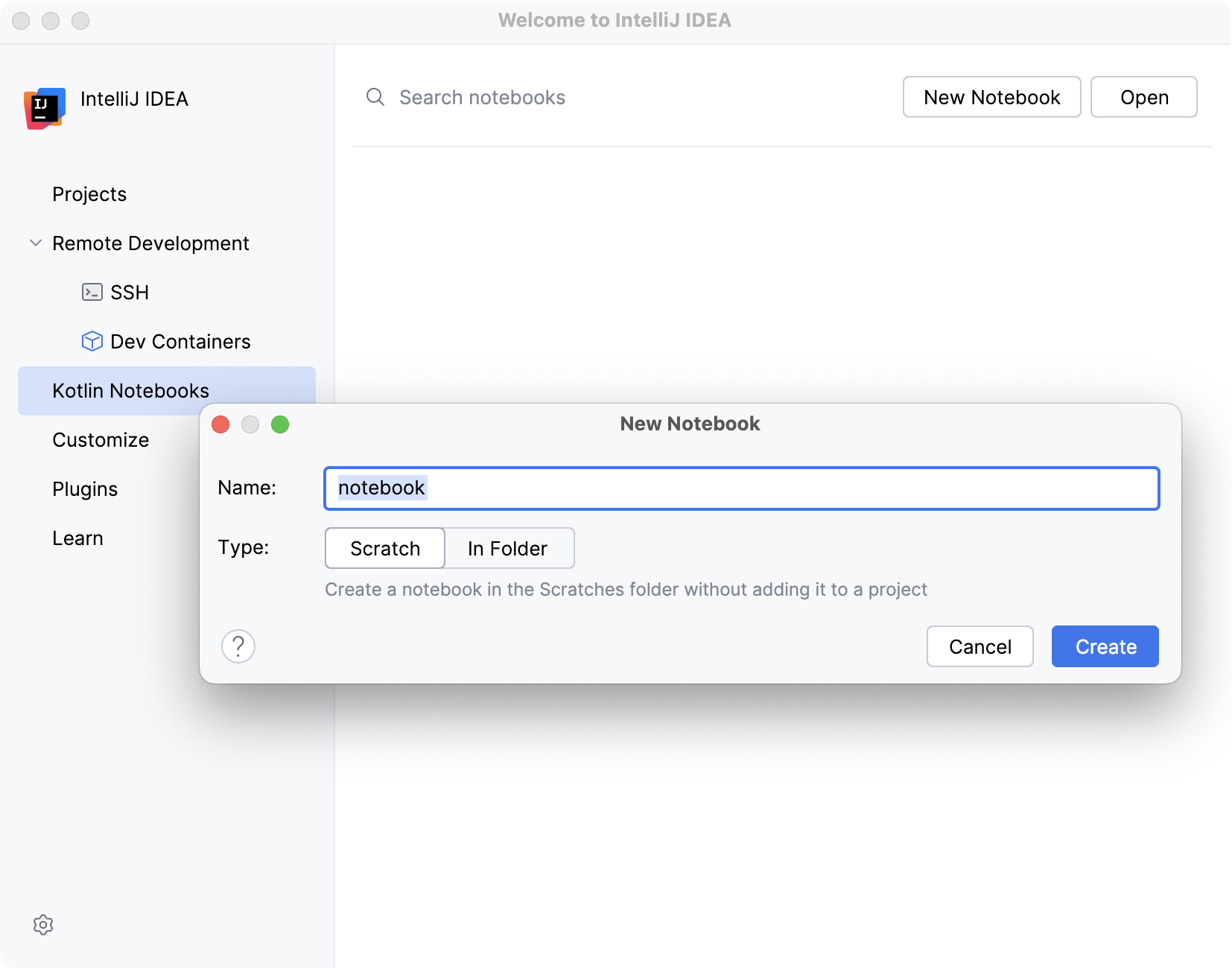 Run IntelliJ IDEA for the first time | IntelliJ IDEA Documentation