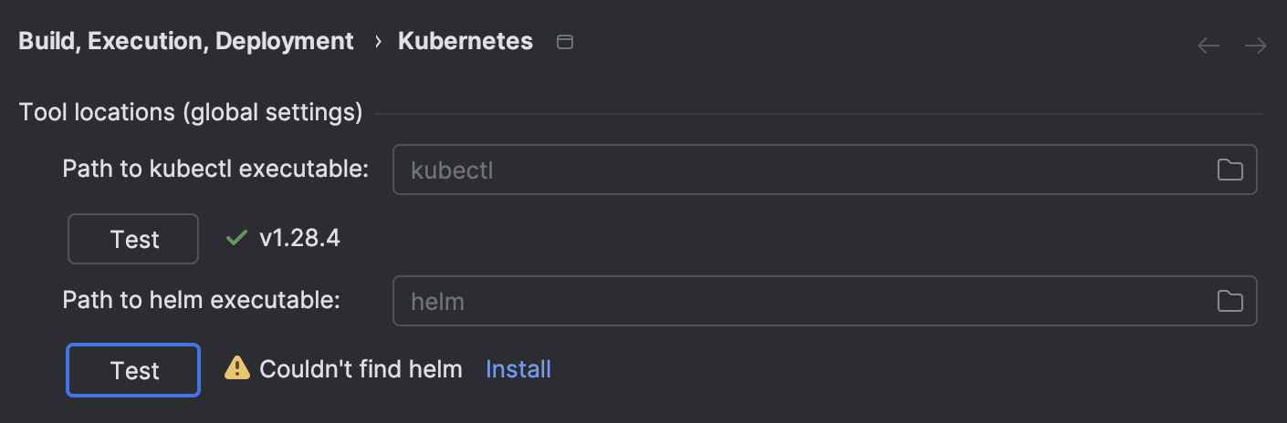 Helm | WebStorm Documentation