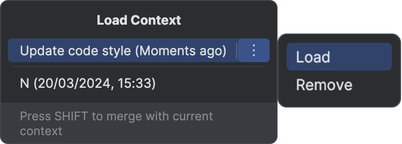 Contexts | PyCharm Documentation