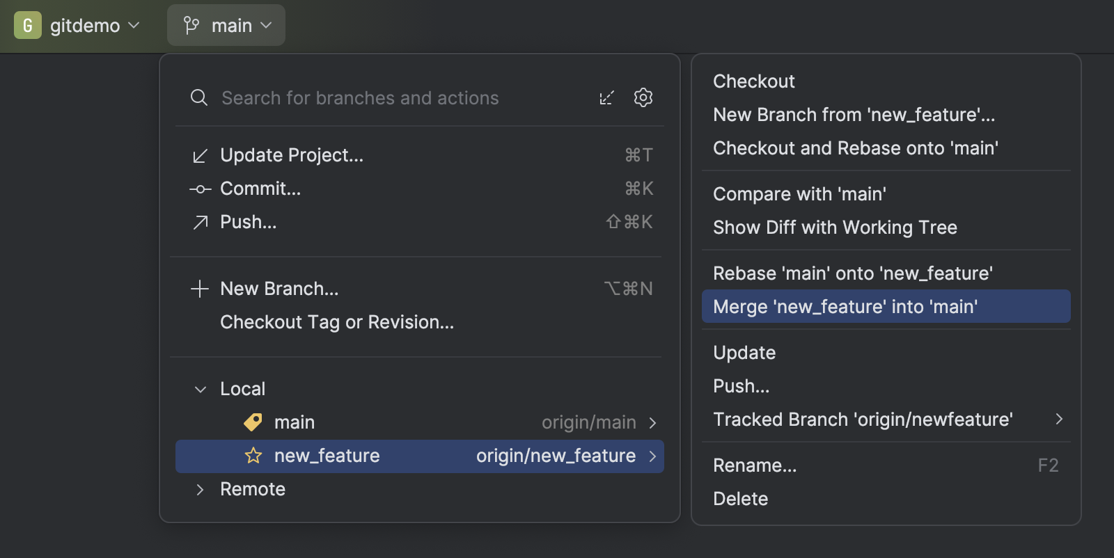 Tutorial: Getting started with Git in CLion | CLion Documentation