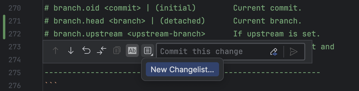 Commit and push changes to Git repository | IntelliJ IDEA Documentation
