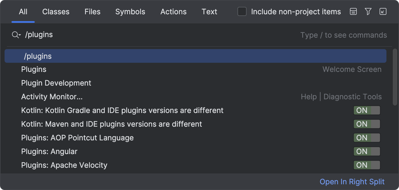 Search everywhere | IntelliJ IDEA Documentation