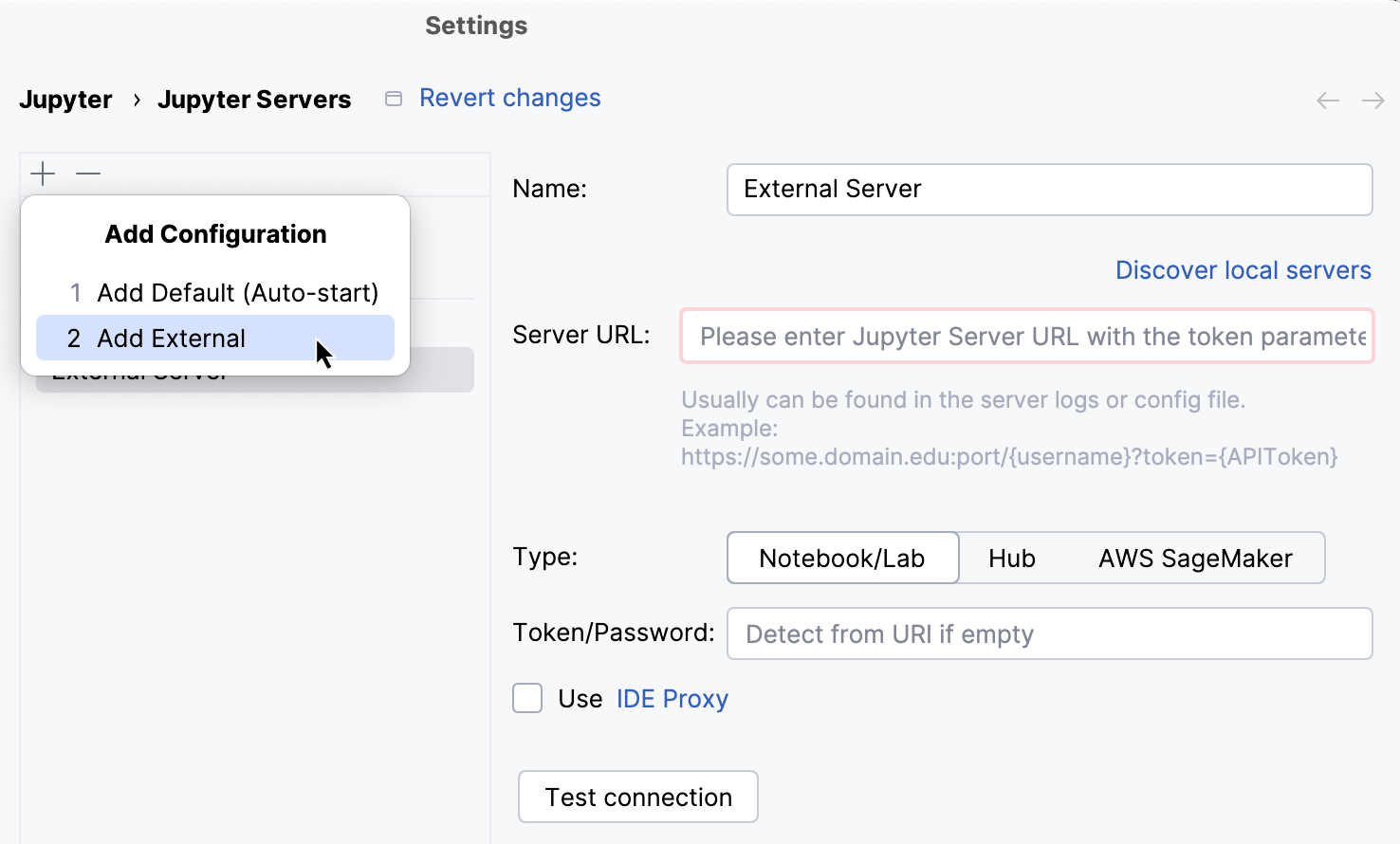 Manage Jupyter notebook servers | PyCharm Documentation