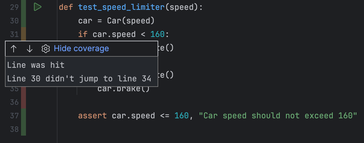 Coverage | PyCharm Documentation