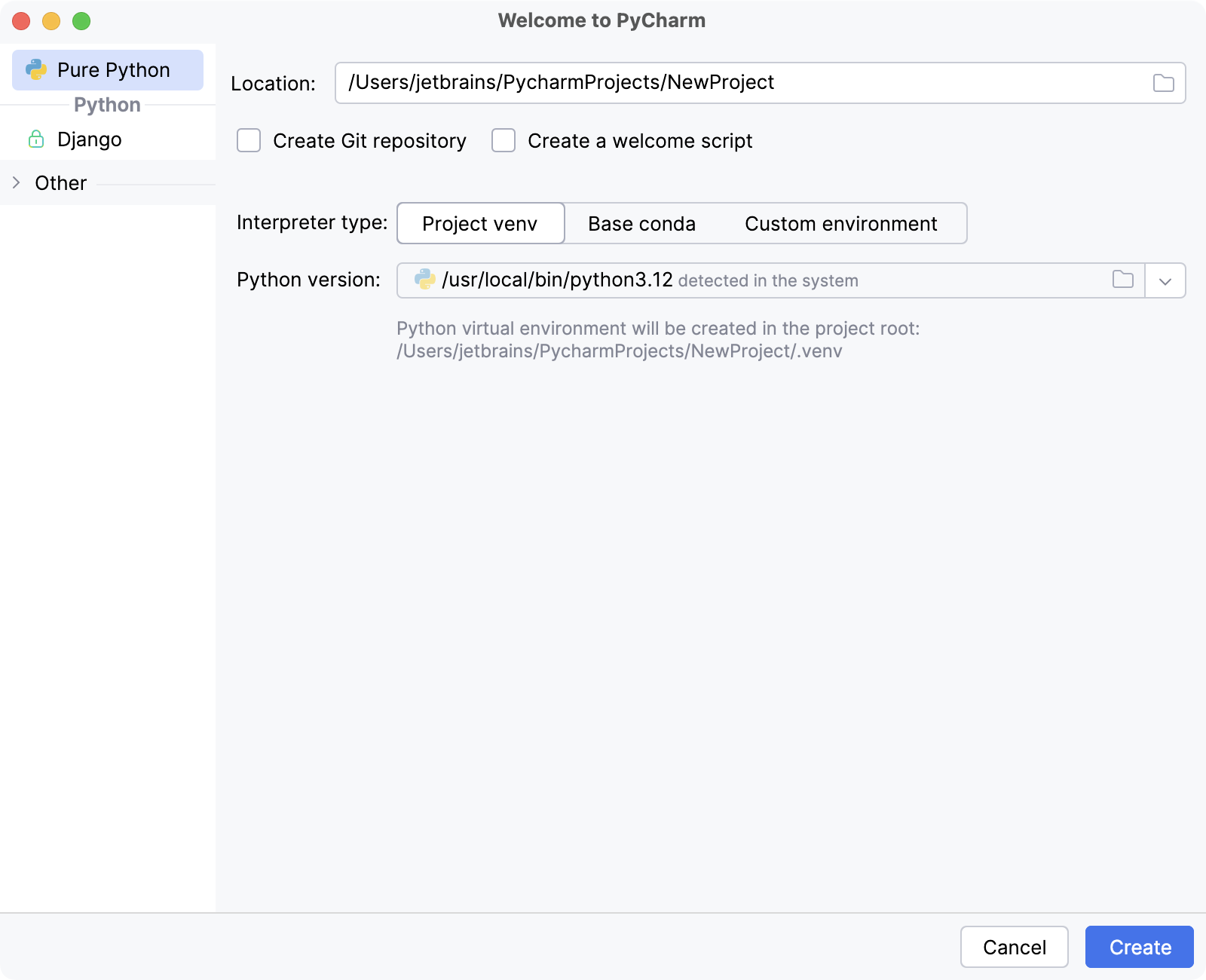 Quick start guide | PyCharm Documentation
