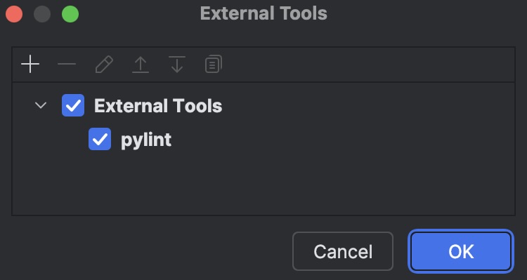 External tools | PyCharm Documentation