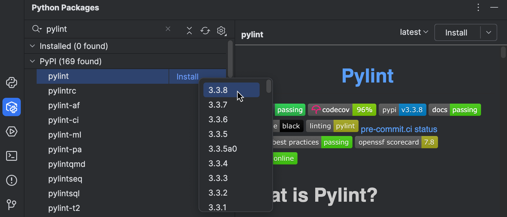 External tools | PyCharm Documentation