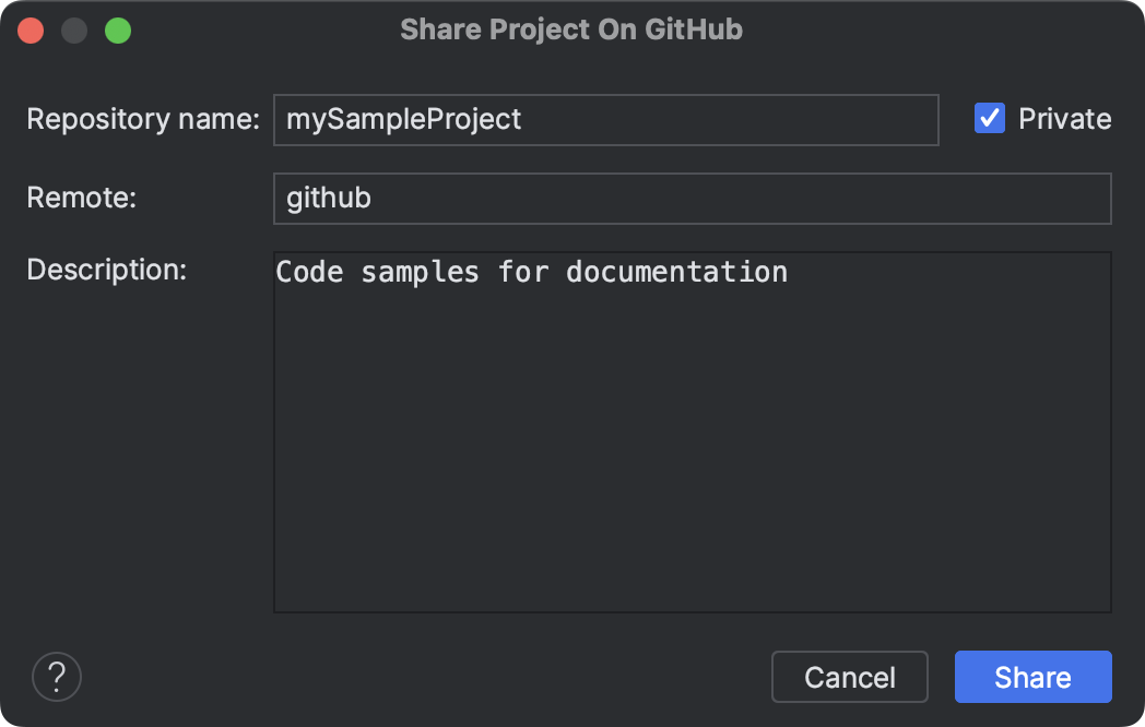 Manage projects hosted on GitHub | CLion Documentation
