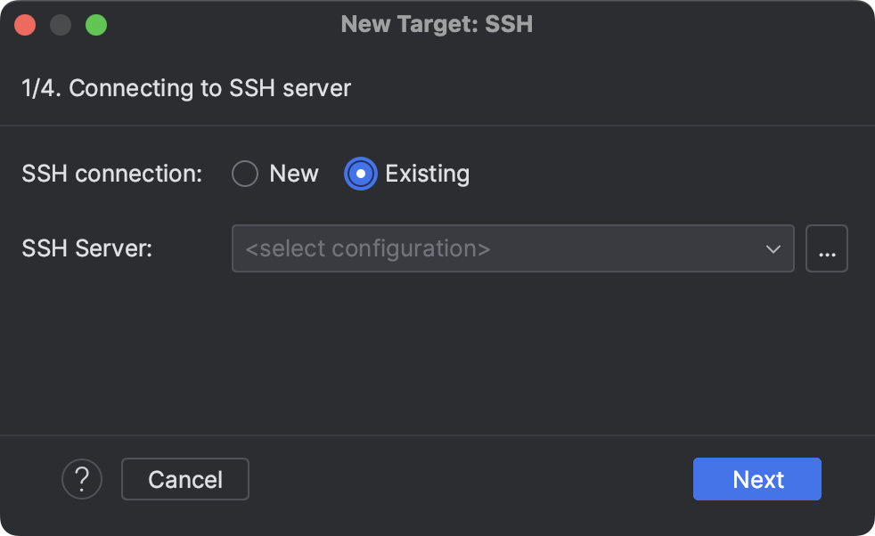 Configure an interpreter using SSH | PyCharm Documentation
