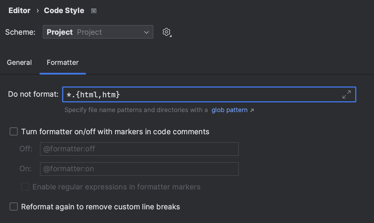 Reformat code | IntelliJ IDEA Documentation