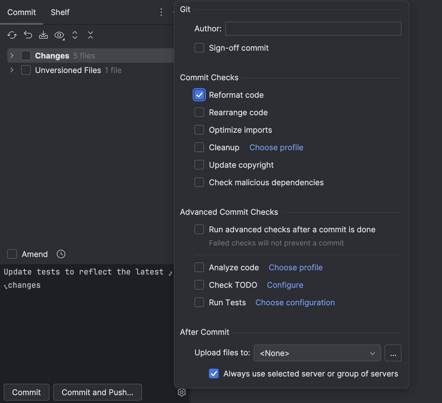 Reformat and rearrange code | PyCharm Documentation