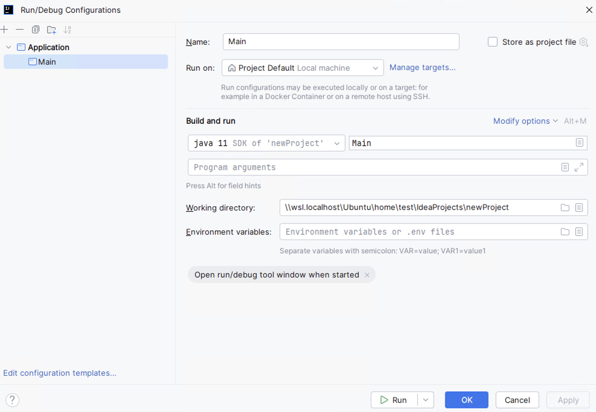 WSL | IntelliJ IDEA Documentation