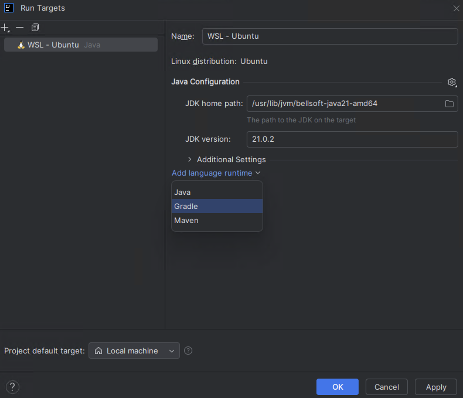 WSL | IntelliJ IDEA Documentation