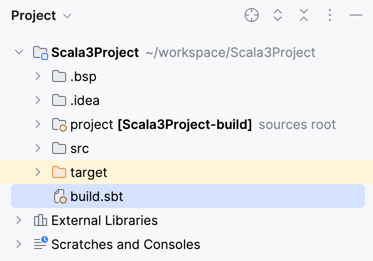 sbt | IntelliJ IDEA Documentation