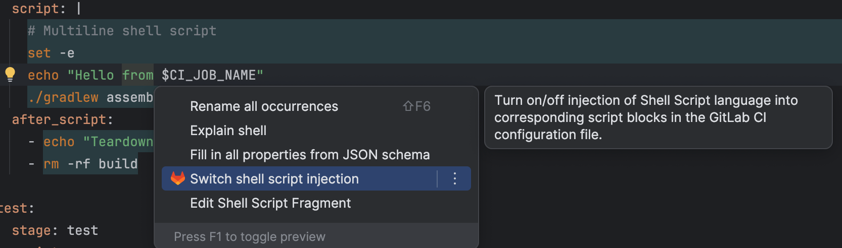 GitLab CI/CD | IntelliJ IDEA Documentation