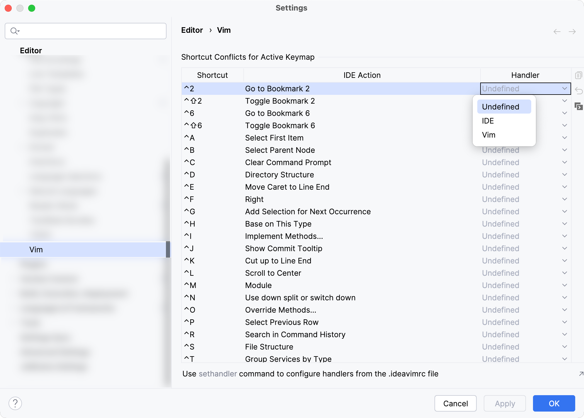 Using PhpStorm as the Vim Editor | PhpStorm Documentation