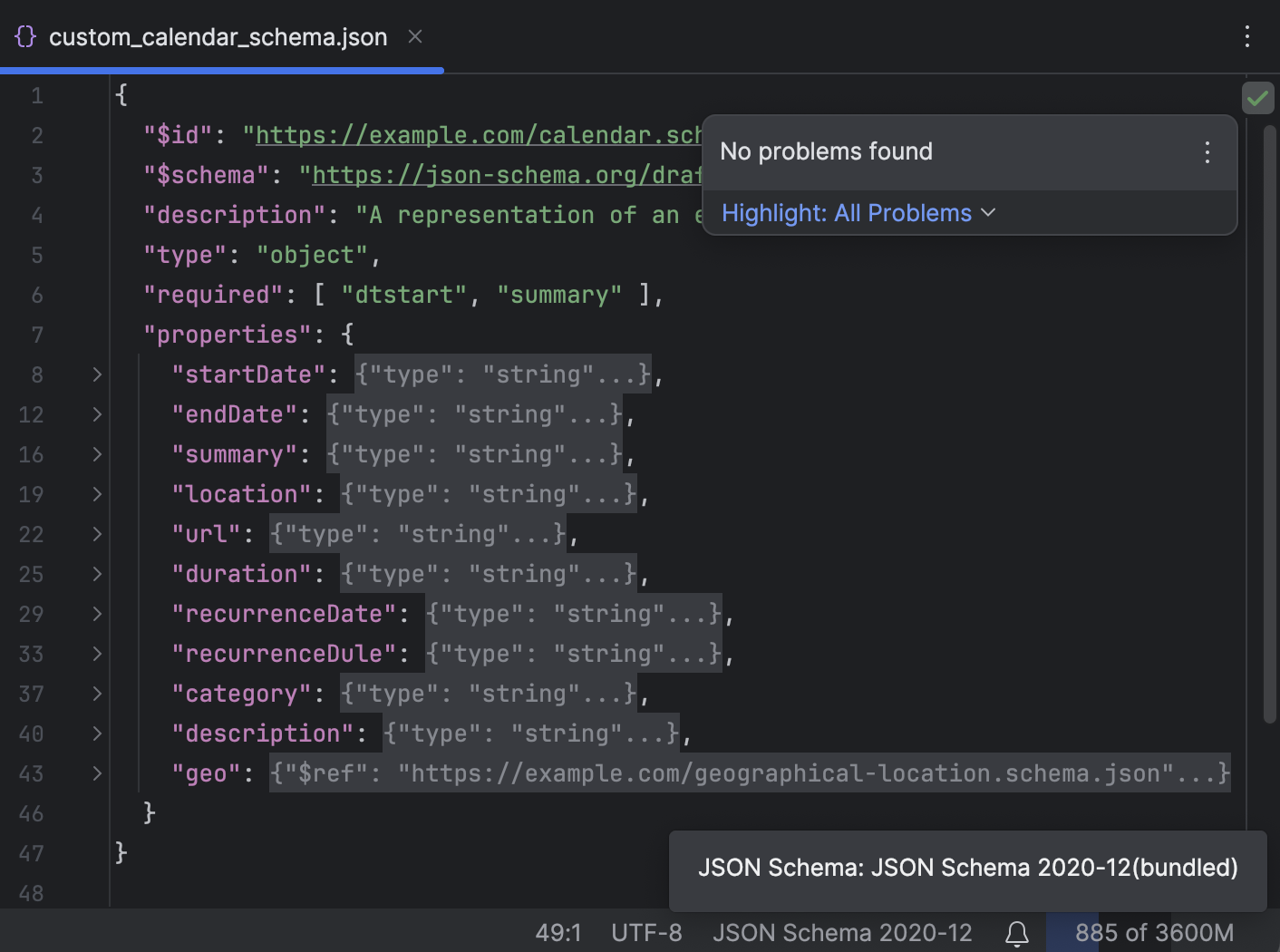 JSON | IntelliJ IDEA Documentation