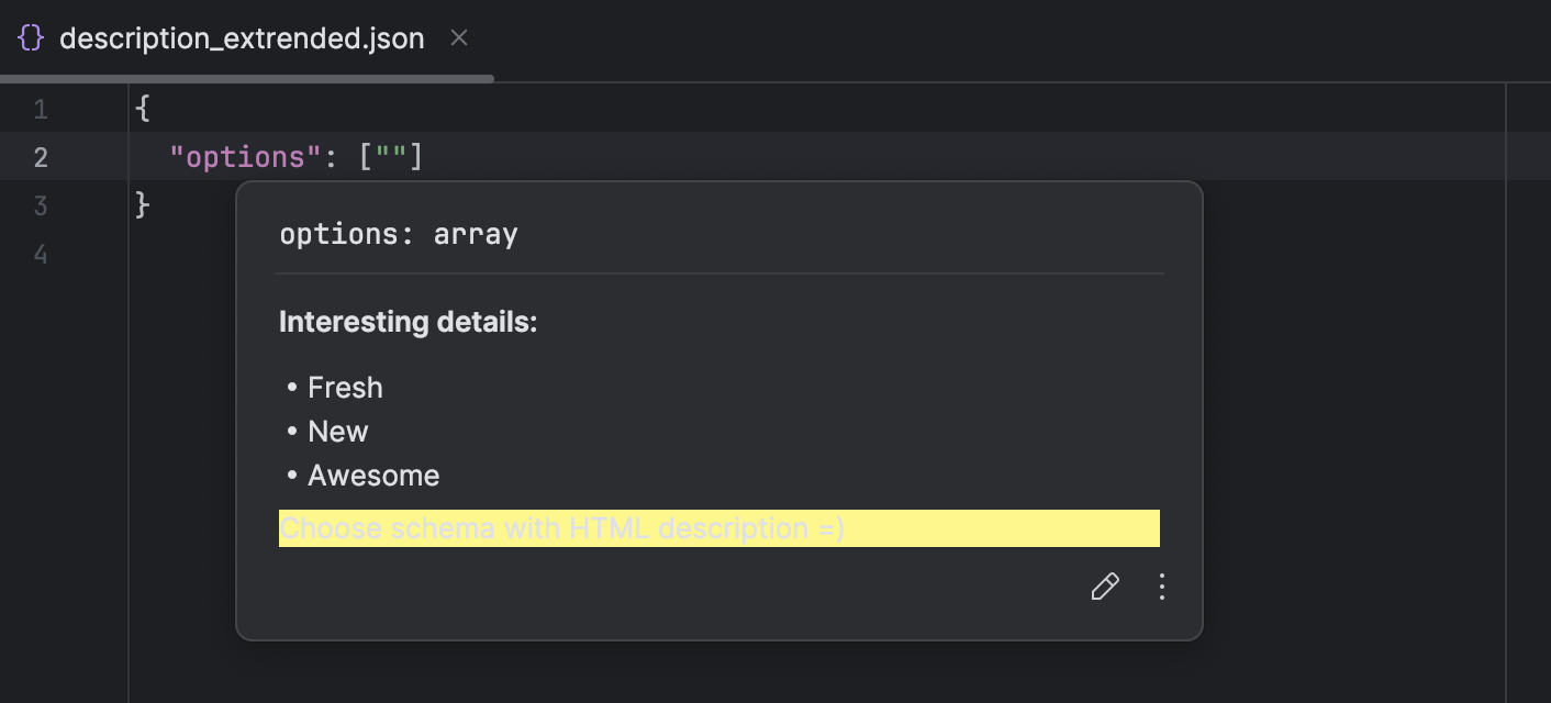 JSON | IntelliJ IDEA Documentation