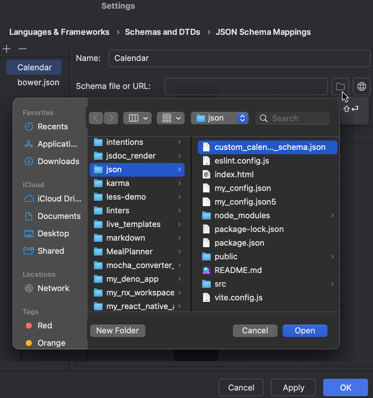 JSON | IntelliJ IDEA Documentation