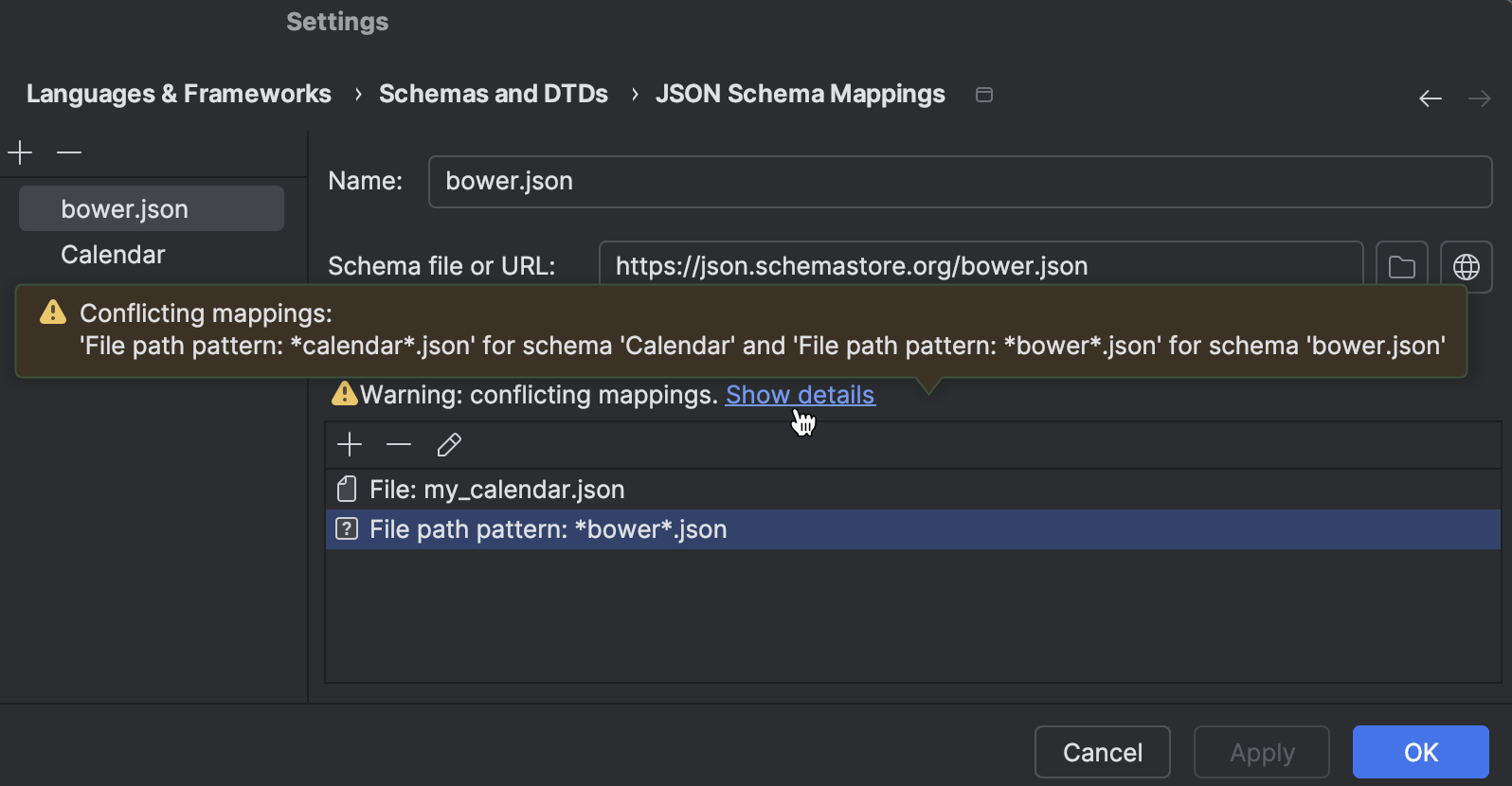 JSON | IntelliJ IDEA Documentation