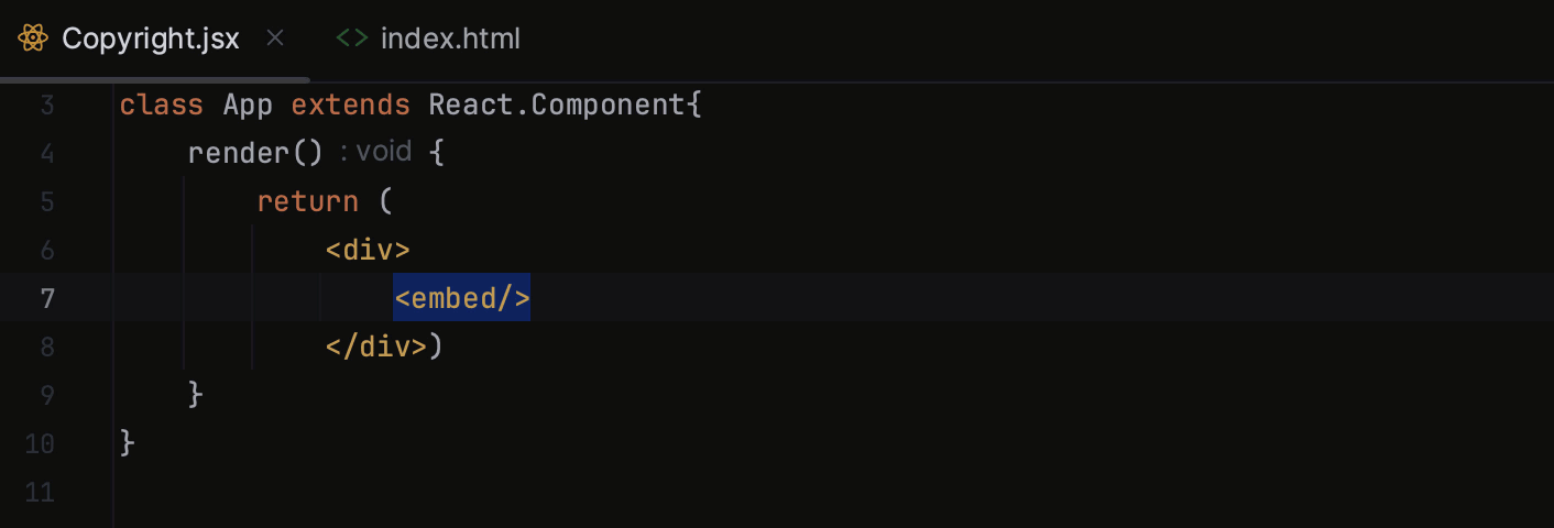 React 支持 | PyCharm 文档