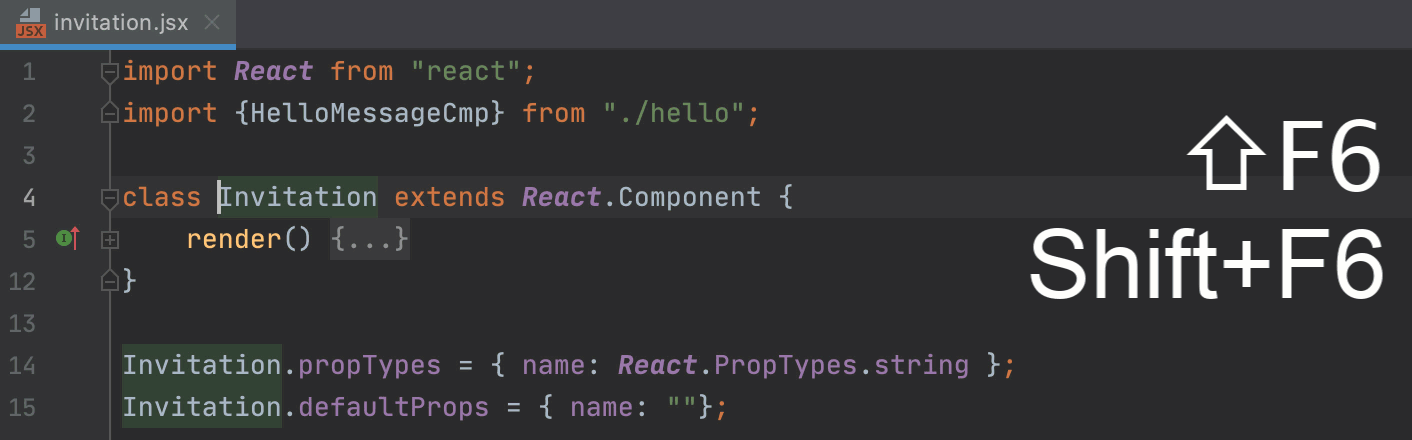 React 支持 | PyCharm 文档