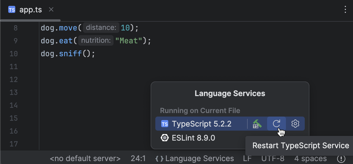 TypeScript | IntelliJ IDEA Documentation