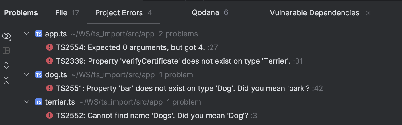 TypeScript | IntelliJ IDEA Documentation