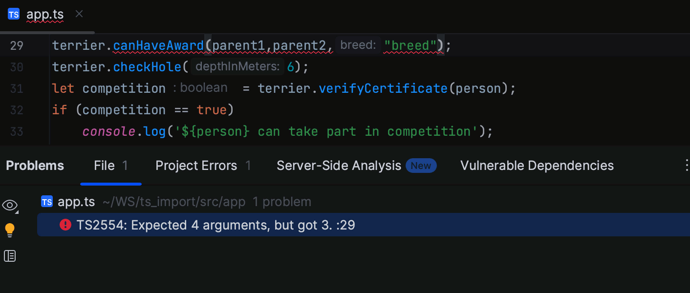 TypeScript | IntelliJ IDEA Documentation