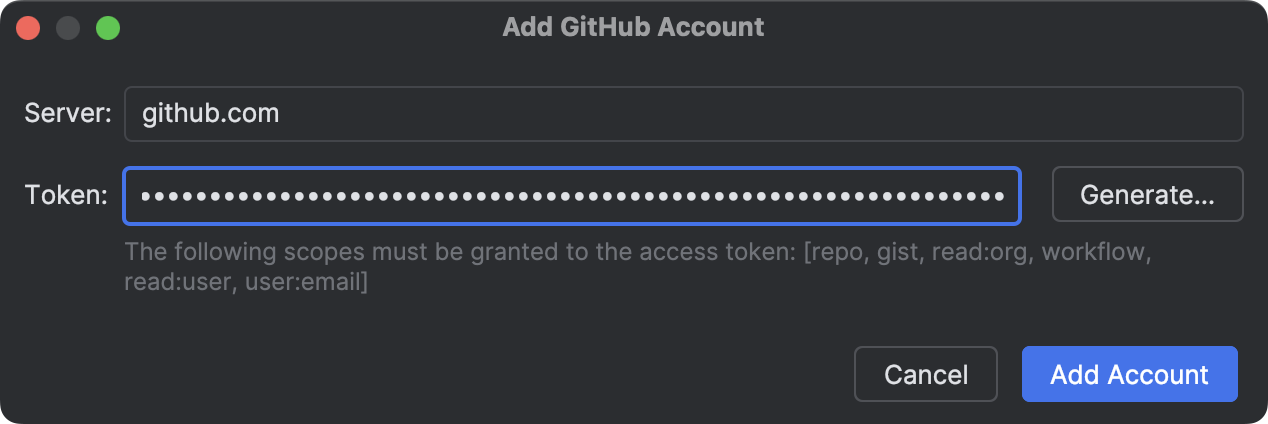 Set up a GitHub account | PyCharm Documentation