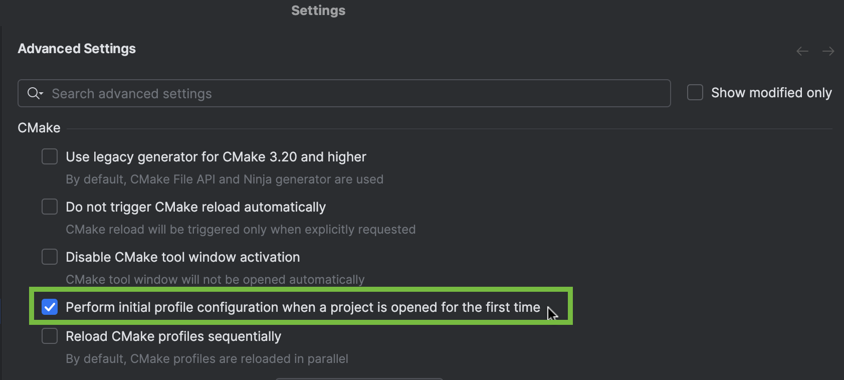 Create/open CMake projects | CLion Documentation