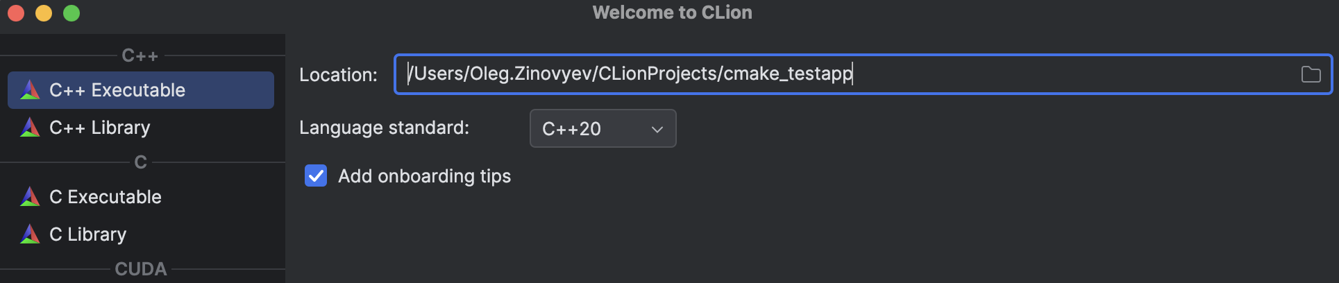 Quick CMake tutorial | CLion Documentation