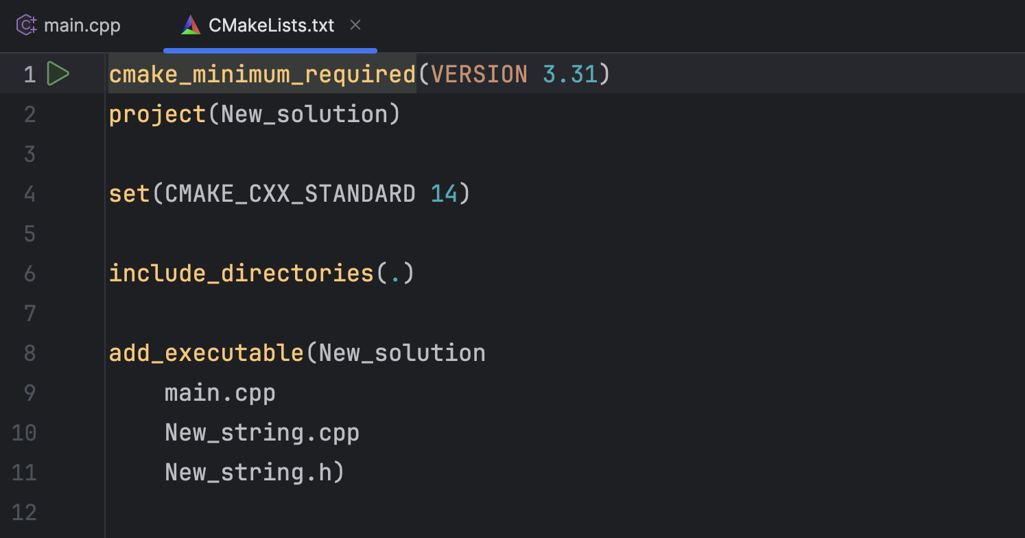 Create/open CMake projects | CLion Documentation