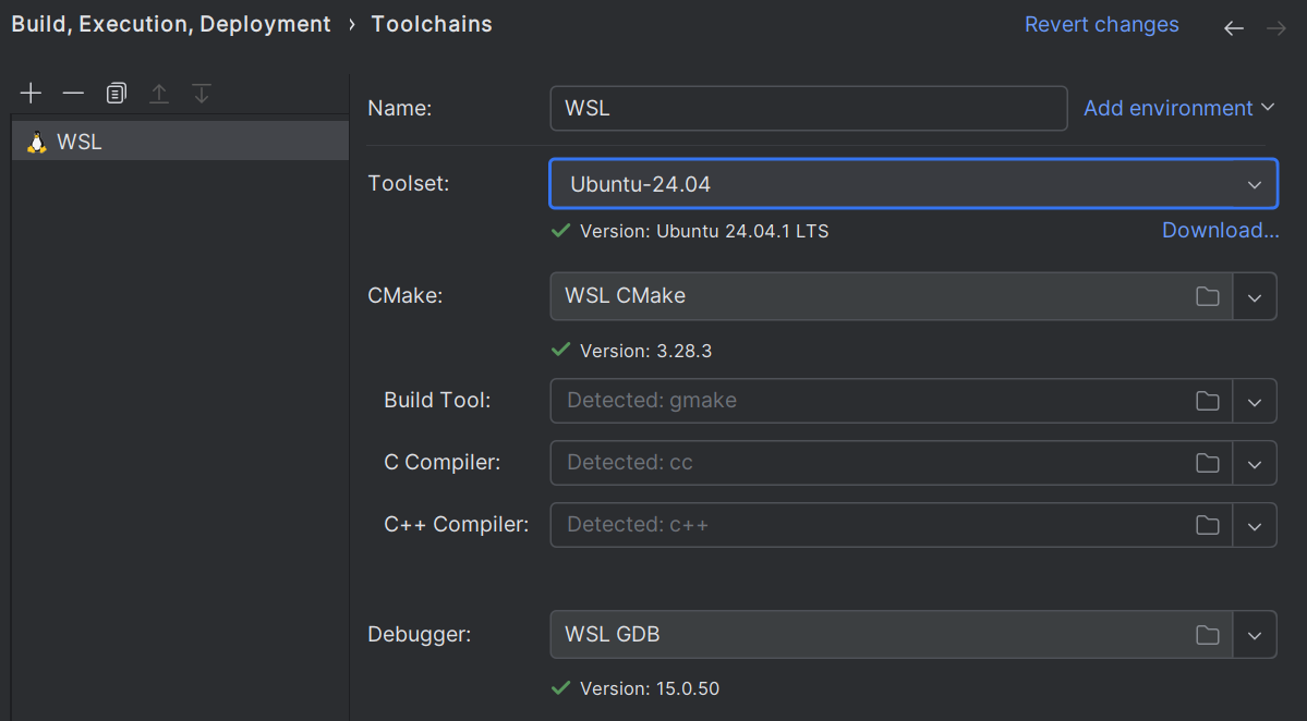 WSL2 | CLion Documentation