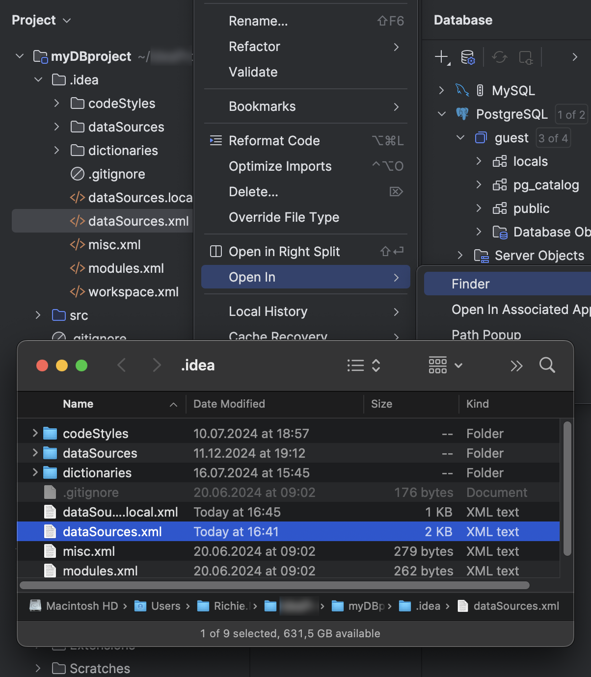 Data sources | IntelliJ IDEA Documentation
