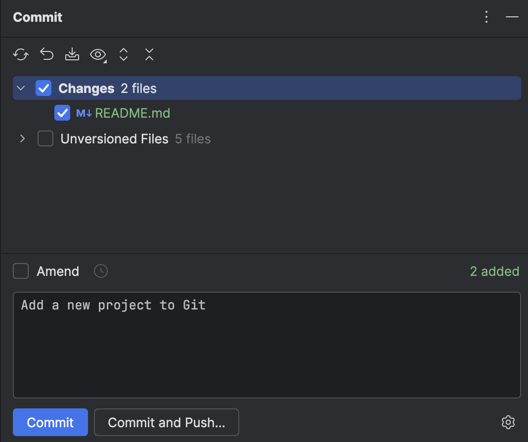 在 DataGrip 中开始使用 Git | DataGrip 文档