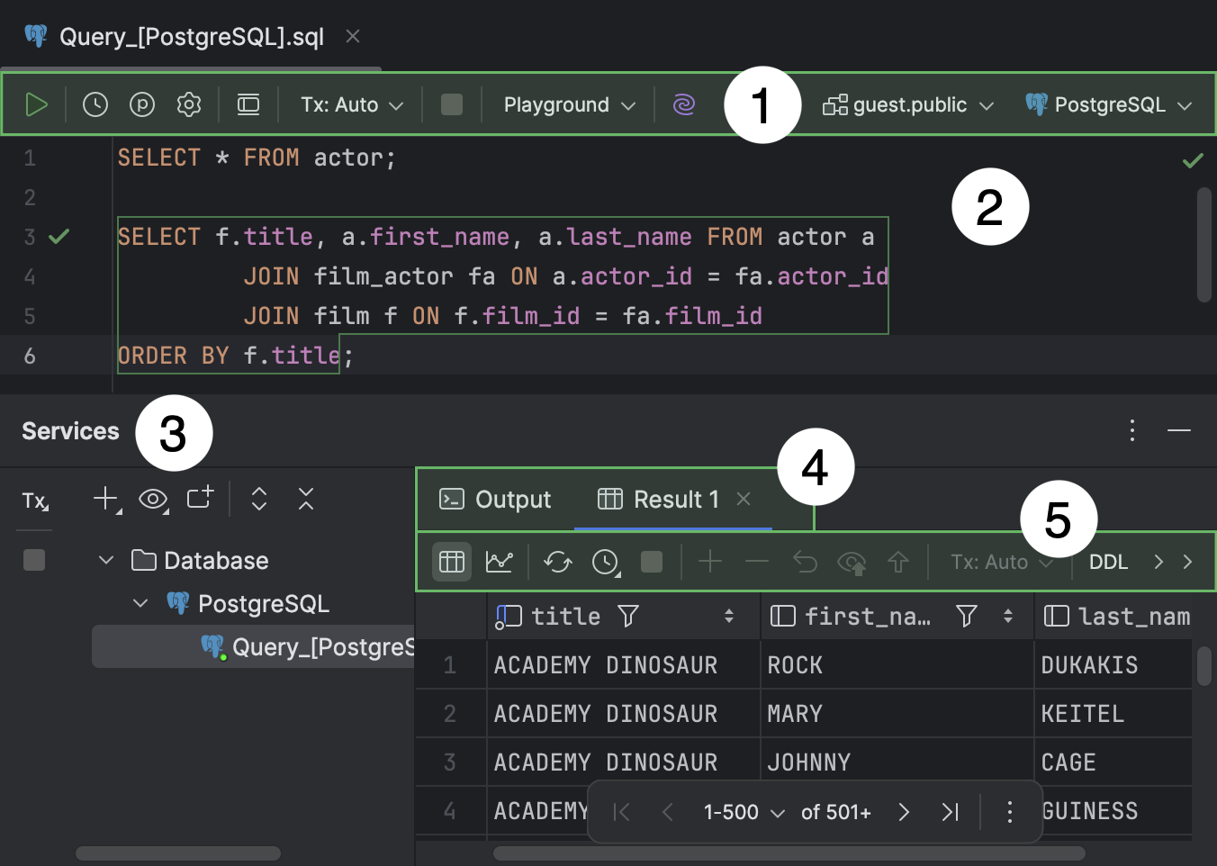 Query files | IntelliJ IDEA Documentation