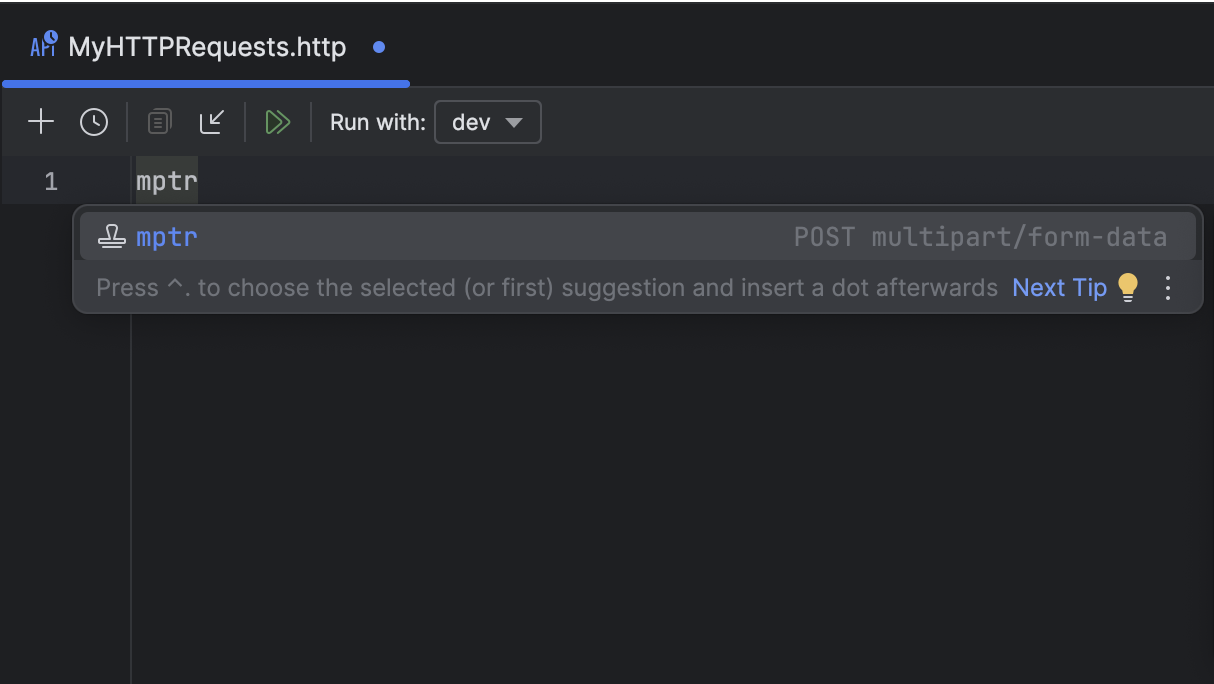 HTTP Client | IntelliJ IDEA Documentation